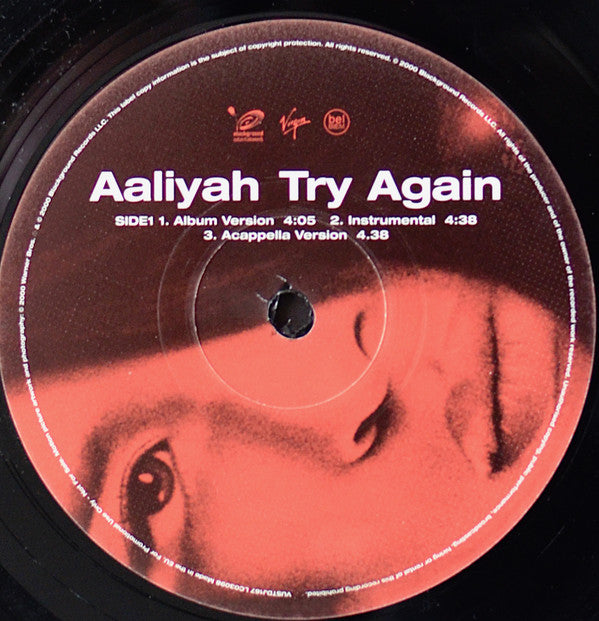 Aaliyah - Try Again (Romeo Must Die OST) (12"", Promo) – mion.records