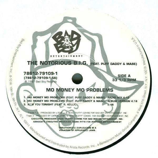 Notorious B.I.G. - Mo Money Mo Problems(12", Single) – mion.records